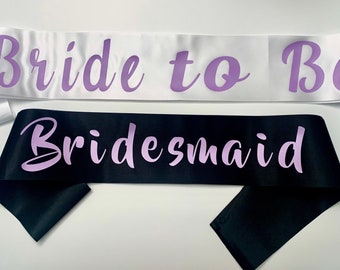 Lavender Bridal Sash | Etsy