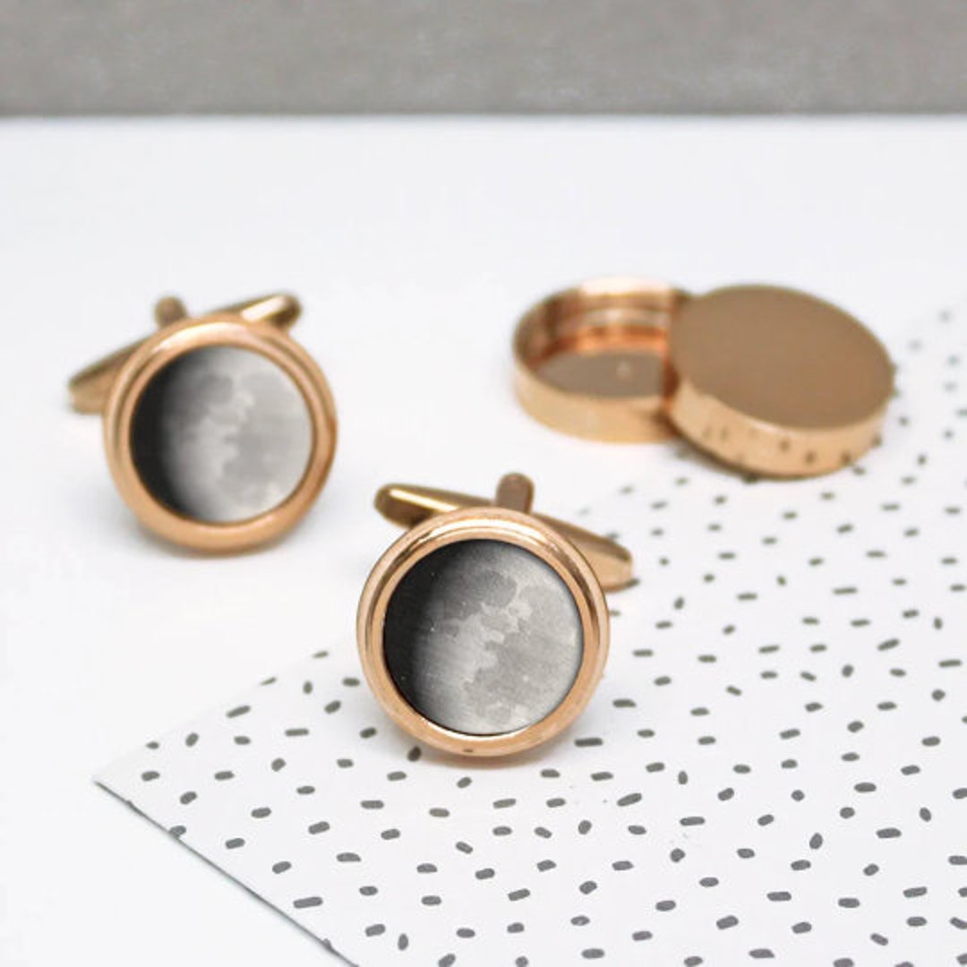 Hidden Date Cufflinks, Personalized Locket Cufflinks, Custom Cufflinks ...