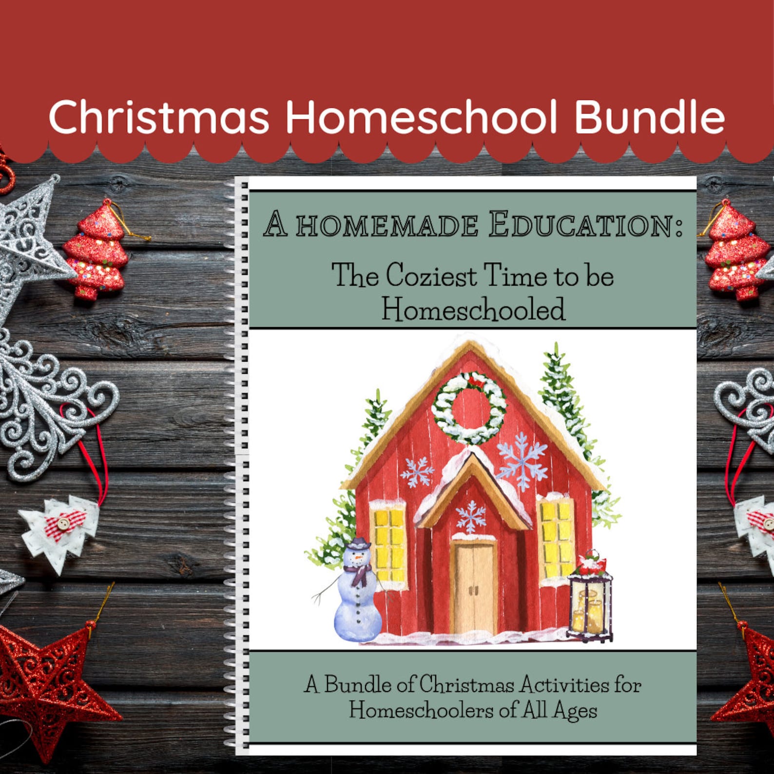 Homeschool Christmas Unit Study Family Style Learning Christmas Holiday ...