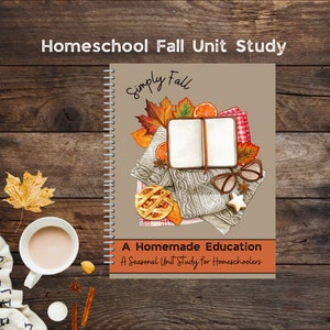 Homeschool Season Unit Study Set Fall Winter Spring Summer Seasons ...