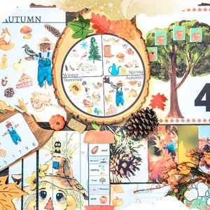 Homeschool Fall Unit Study Bundle Learning Pack Fall Education Simply ...