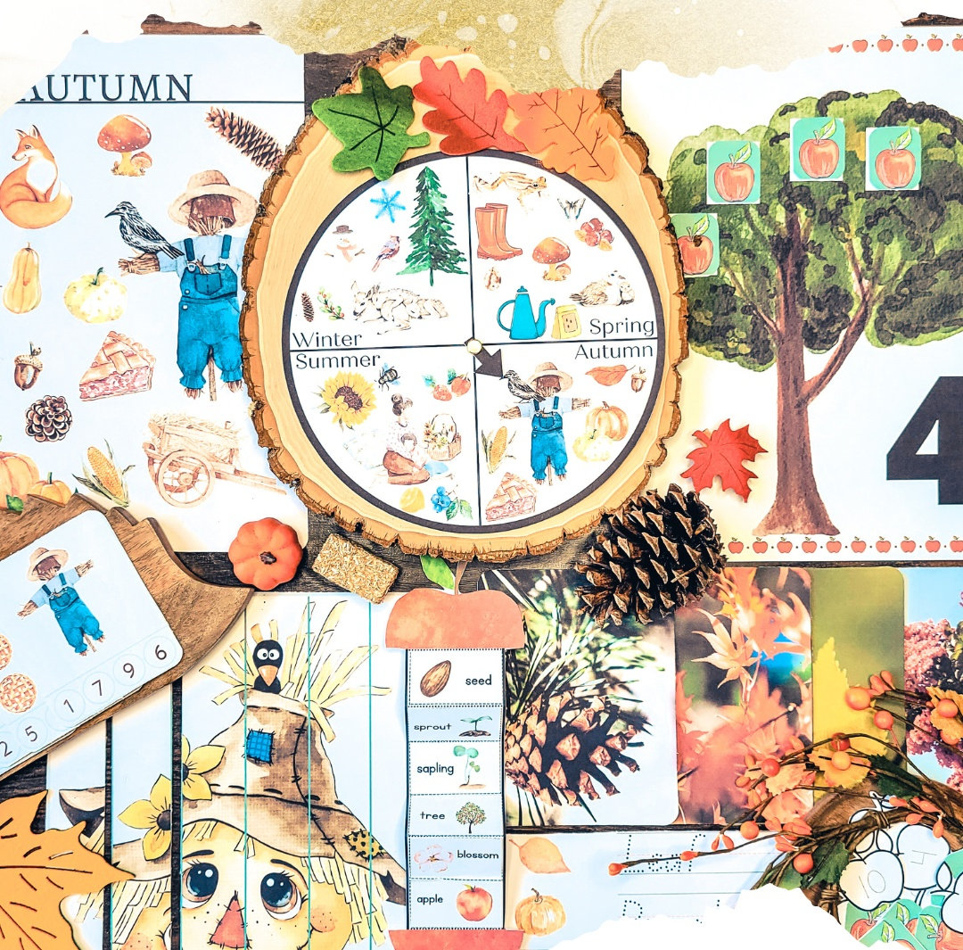 Homeschool Fall Unit Study Bundle Learning Pack Fall Education Simply ...