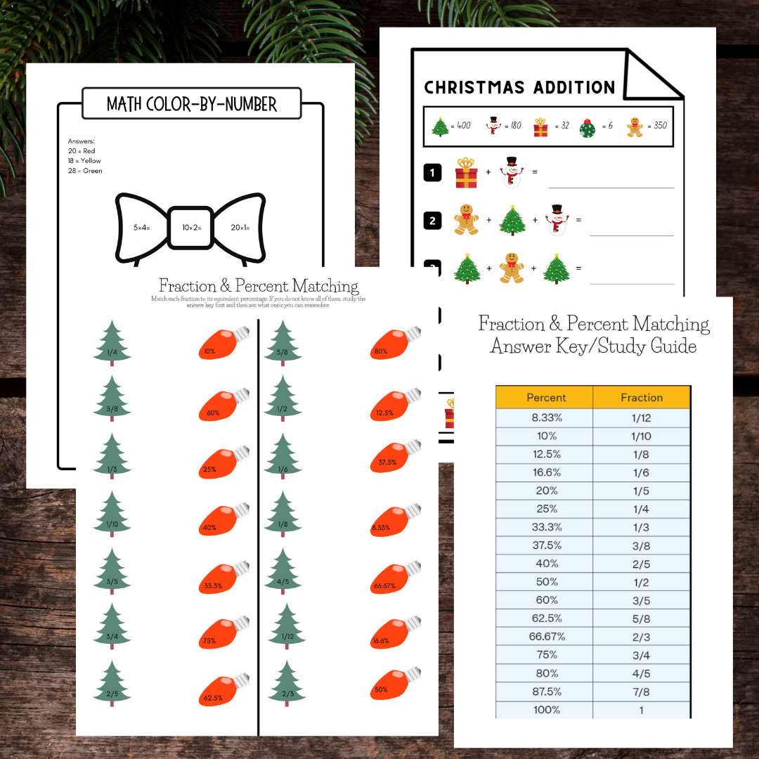 Homeschool Christmas Unit Study Family Style Learning Christmas Holiday ...