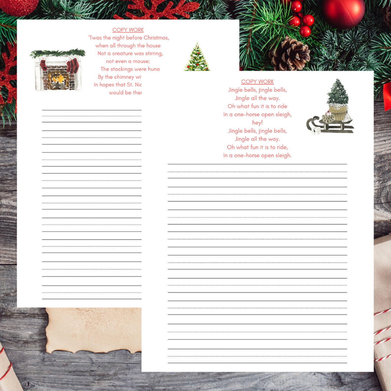 Homeschool Christmas Unit Study Family Style Learning Christmas Holiday ...