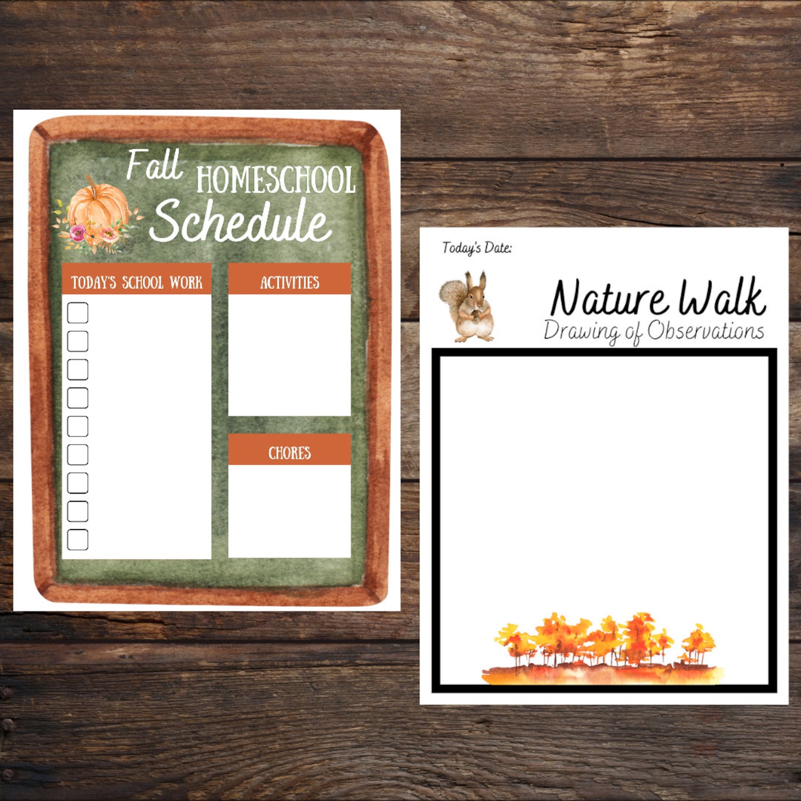 Homeschool Fall Unit Study Bundle Learning Pack Fall Education Simply ...
