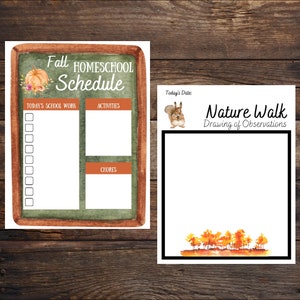 Homeschool Fall Unit Study Bundle Learning Pack Fall Education Simply ...