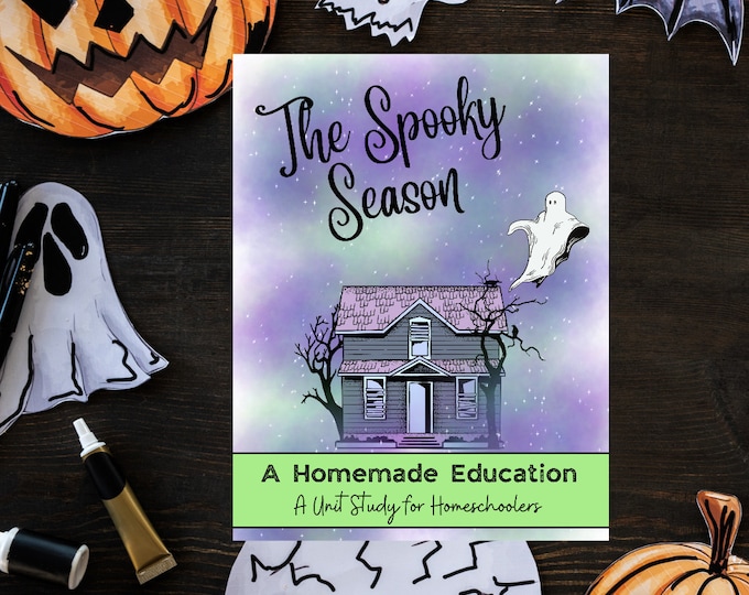 A Childs Guide to All Things Spooky Halloween Unit Study - Etsy