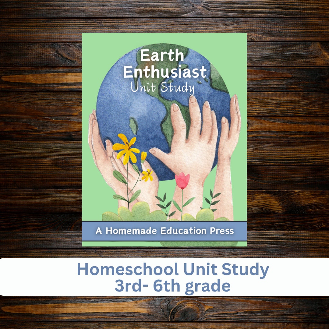 Homeschool Environment Study-earth Day- Environmentalist - Etsy