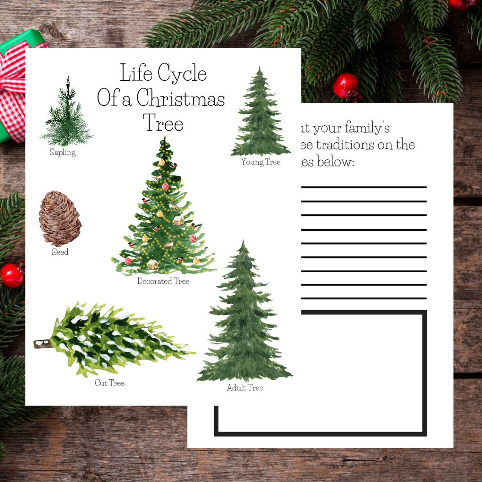 Homeschool Christmas Unit Study Family Style Learning Christmas Holiday ...