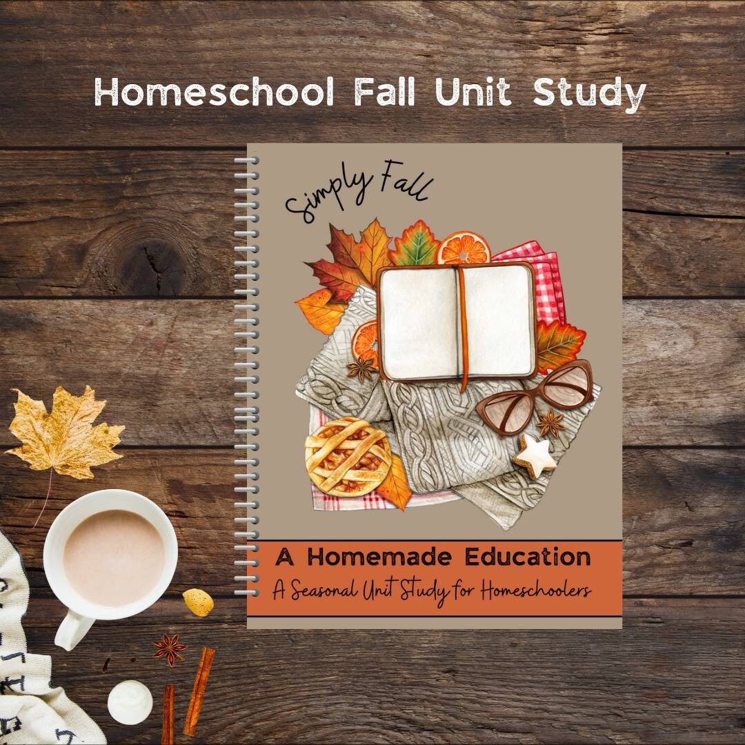 Homeschool Fall Unit Study Bundle Learning Pack Fall Education Simply ...