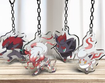 Shiny Hisuian Zorua Plush - Etsy UK