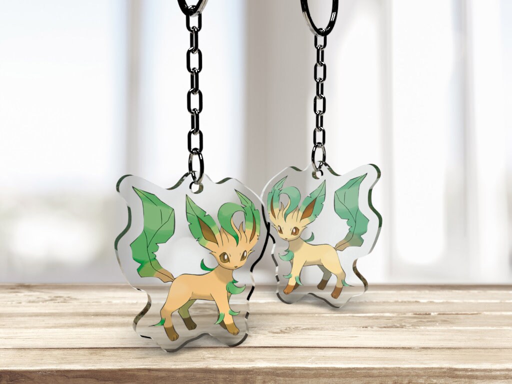 Espeon Umbreon Leafeon Glaceon Sylveon Keychain - Etsy