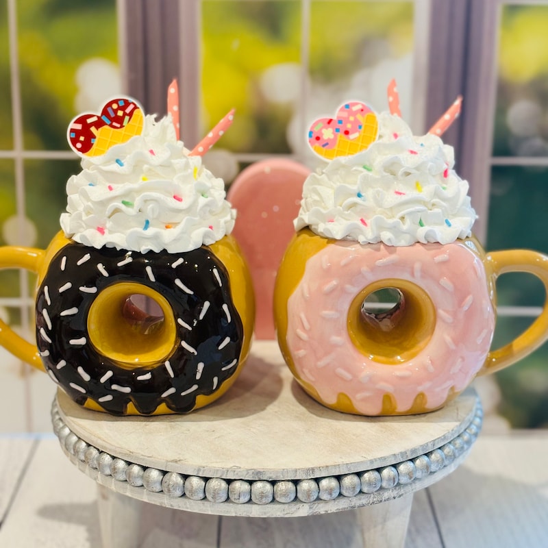 Donut Mug - Etsy