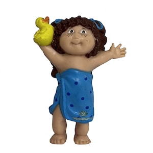 Vintage (c. 1984) Xavier Roberts Cabbage Patch Kids PVC Figure Brunette ...