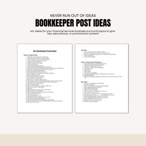 Bookkeeper Post Ideas | Bookkeeping Content Ideas | Bookkeeping Social ...