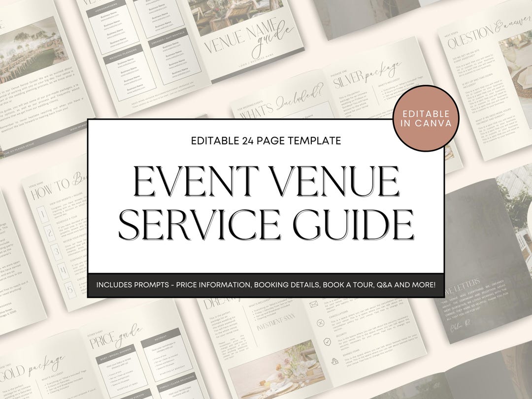 Event Venue Service Guide | Event Venue Pricing Guide | Wedding Venue ...