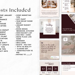 January Real Estate Posts | New Year Real Estate Marketing | Captions ...