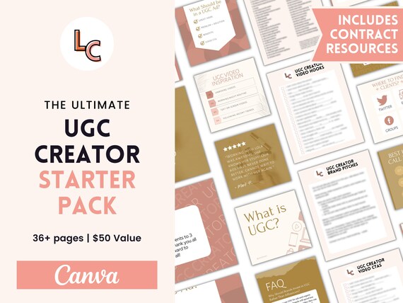 The UGC Creator Bundle User Generated Content UGC - Etsy