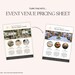 Wedding Venue Pricing Guide | Event Venue Price Sheet | Event Rental ...