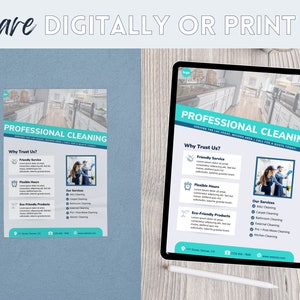 Cleaning Company Flyer | Cleaning Flyer | Cleaning Service Flyer | Home ...