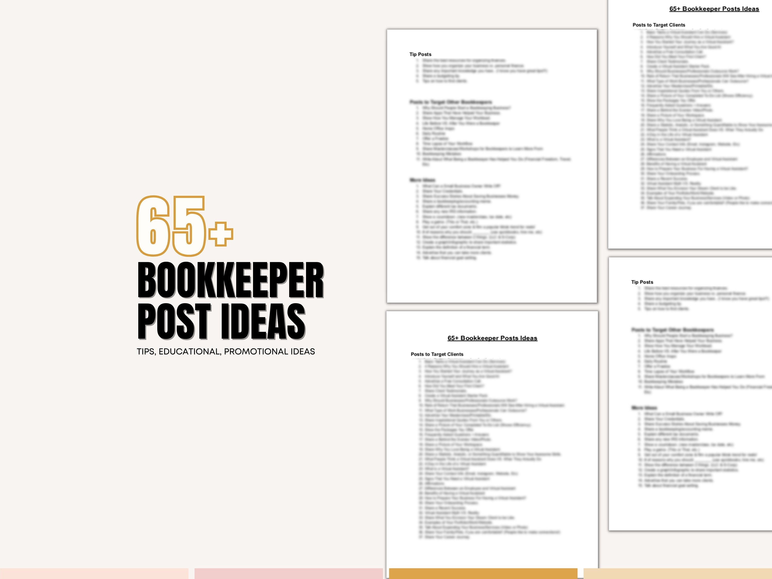 Bookkeeper Post Ideas | Bookkeeping Content Ideas | Bookkeeping Social ...