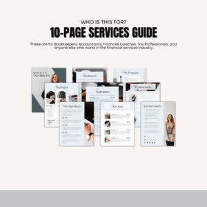 Bookkeeper Proposal | Bookkeeper Service Guide | Bookkeeper Services ...