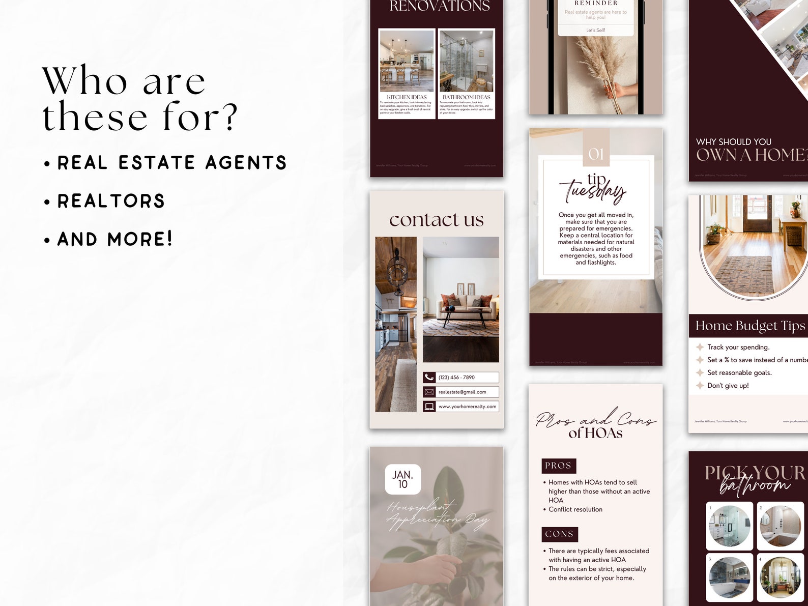 January Real Estate Posts | New Year Real Estate Marketing | Captions ...