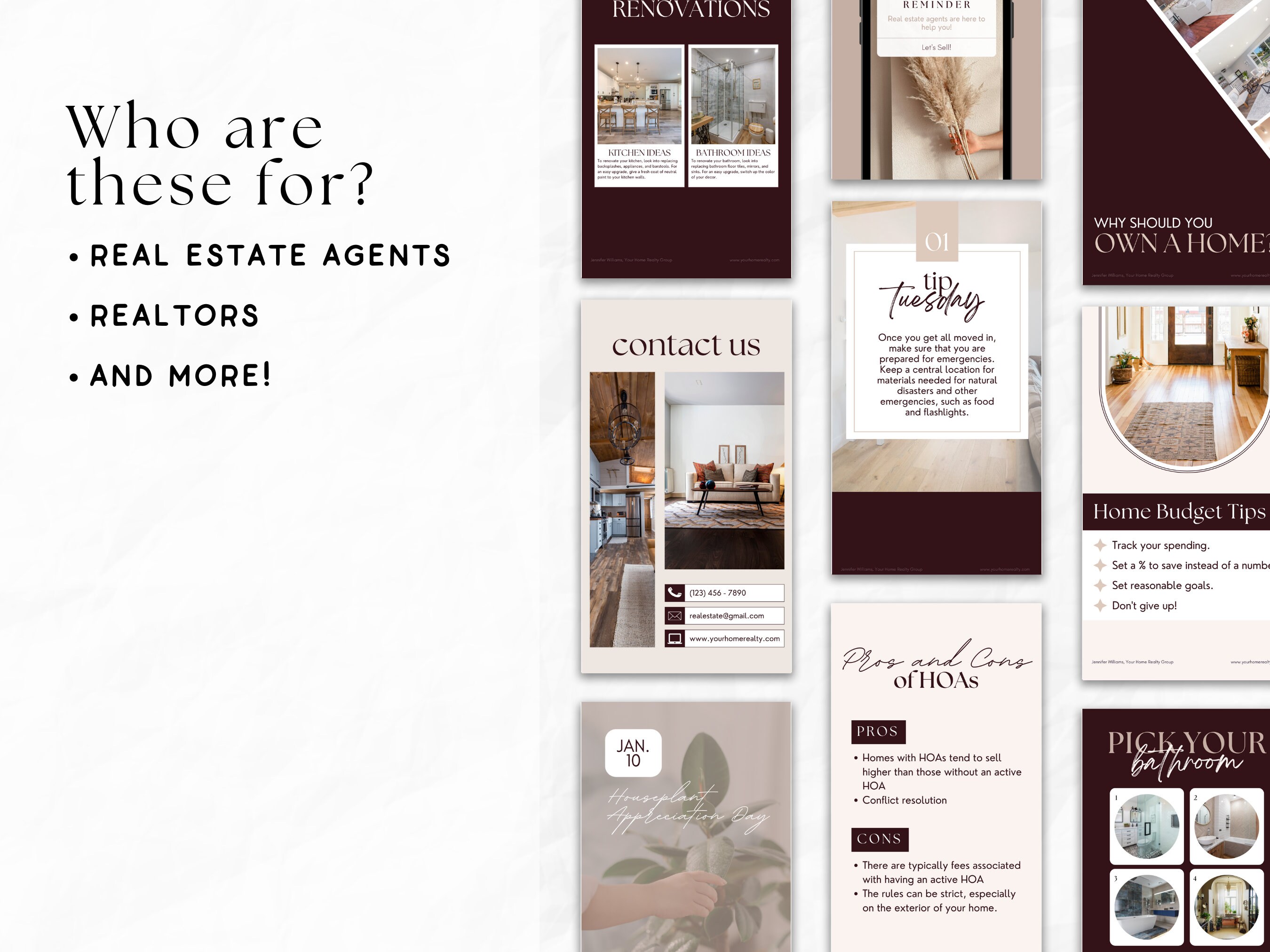 January Real Estate Posts | New Year Real Estate Marketing | Captions ...