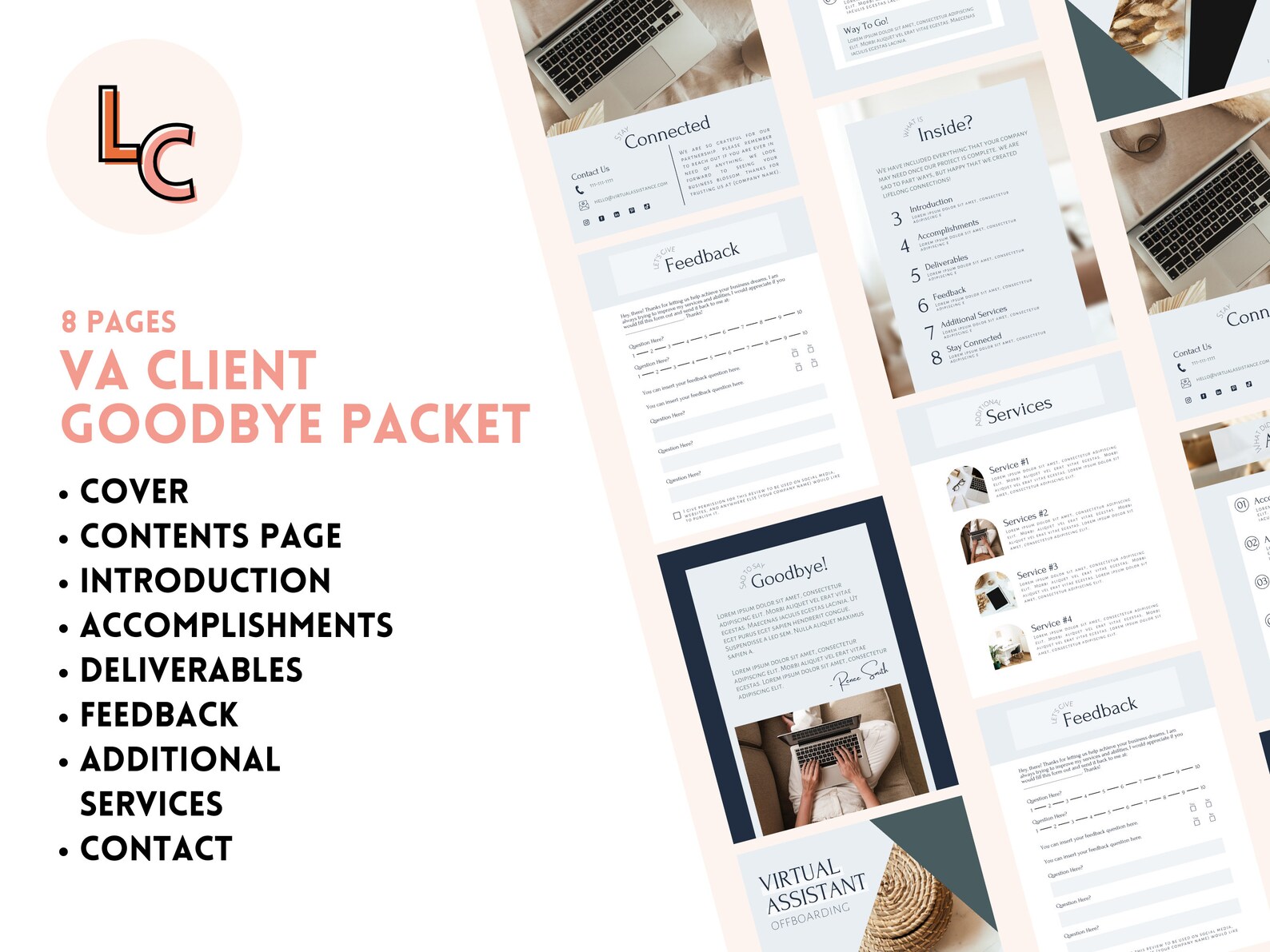 Virtual Assistant Starter Pack | Virtual Assistant Template | Client ...