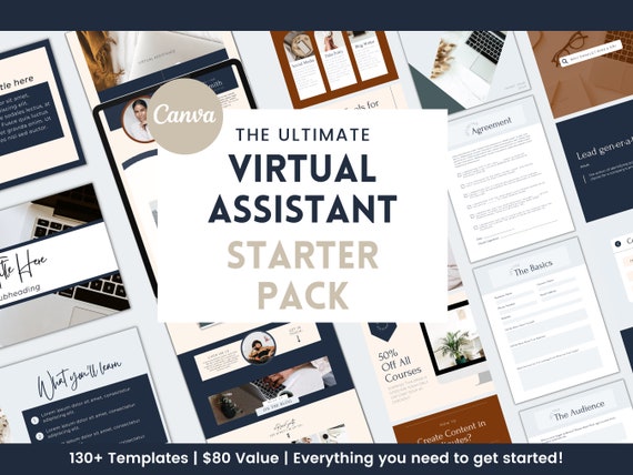 Virtual Assistant Starter Pack Virtual Assistant Template - Etsy