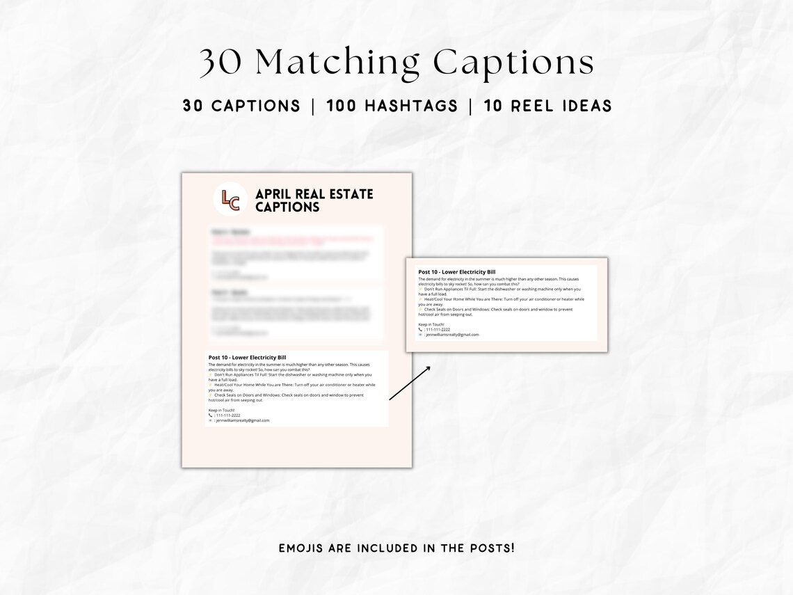 April Real Estate Posts | April Real Estate Marketing | Captions and ...