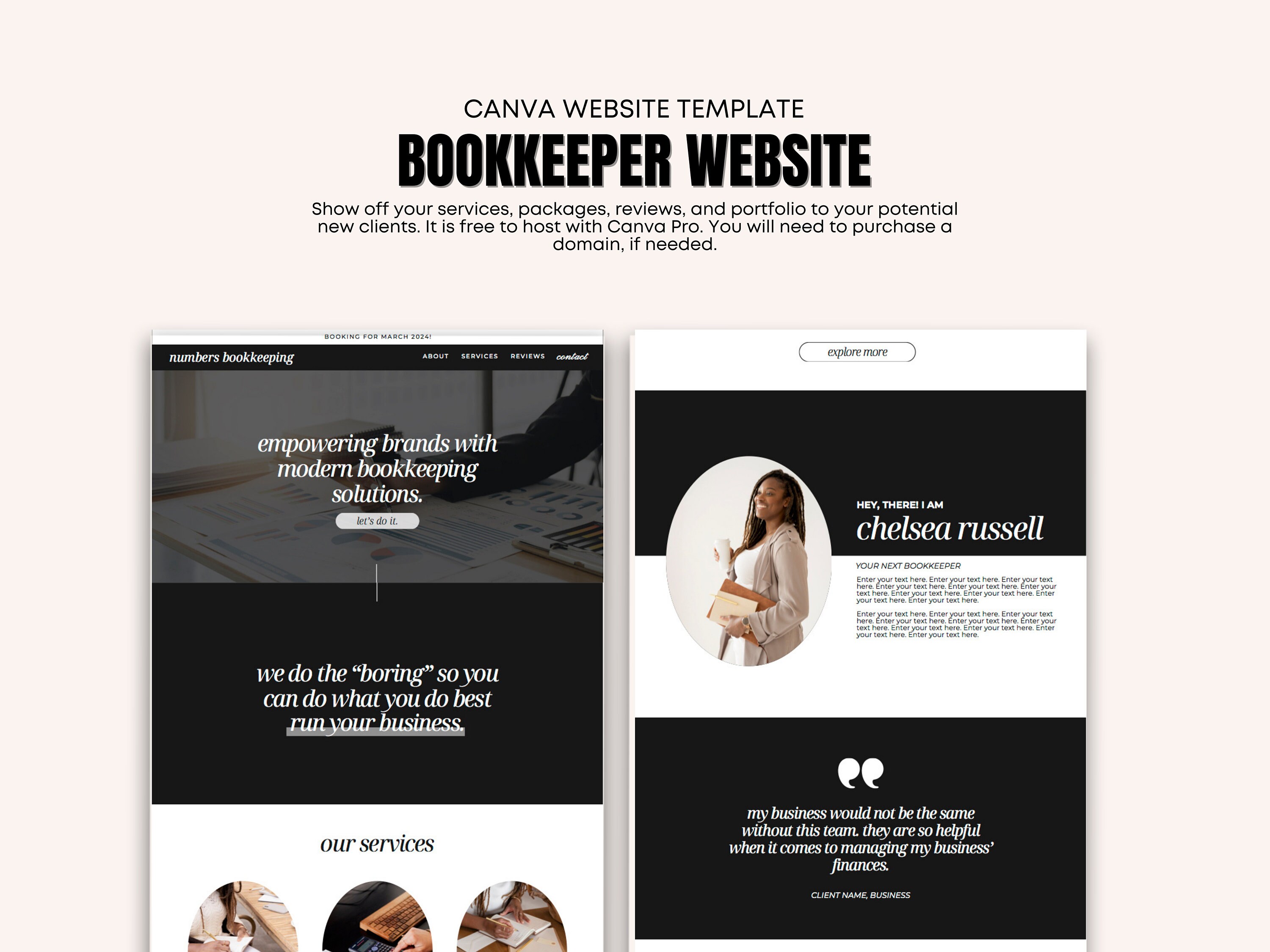 Modern Bookkeeping Posts With Captions | Bookkeeper Service Guide ...