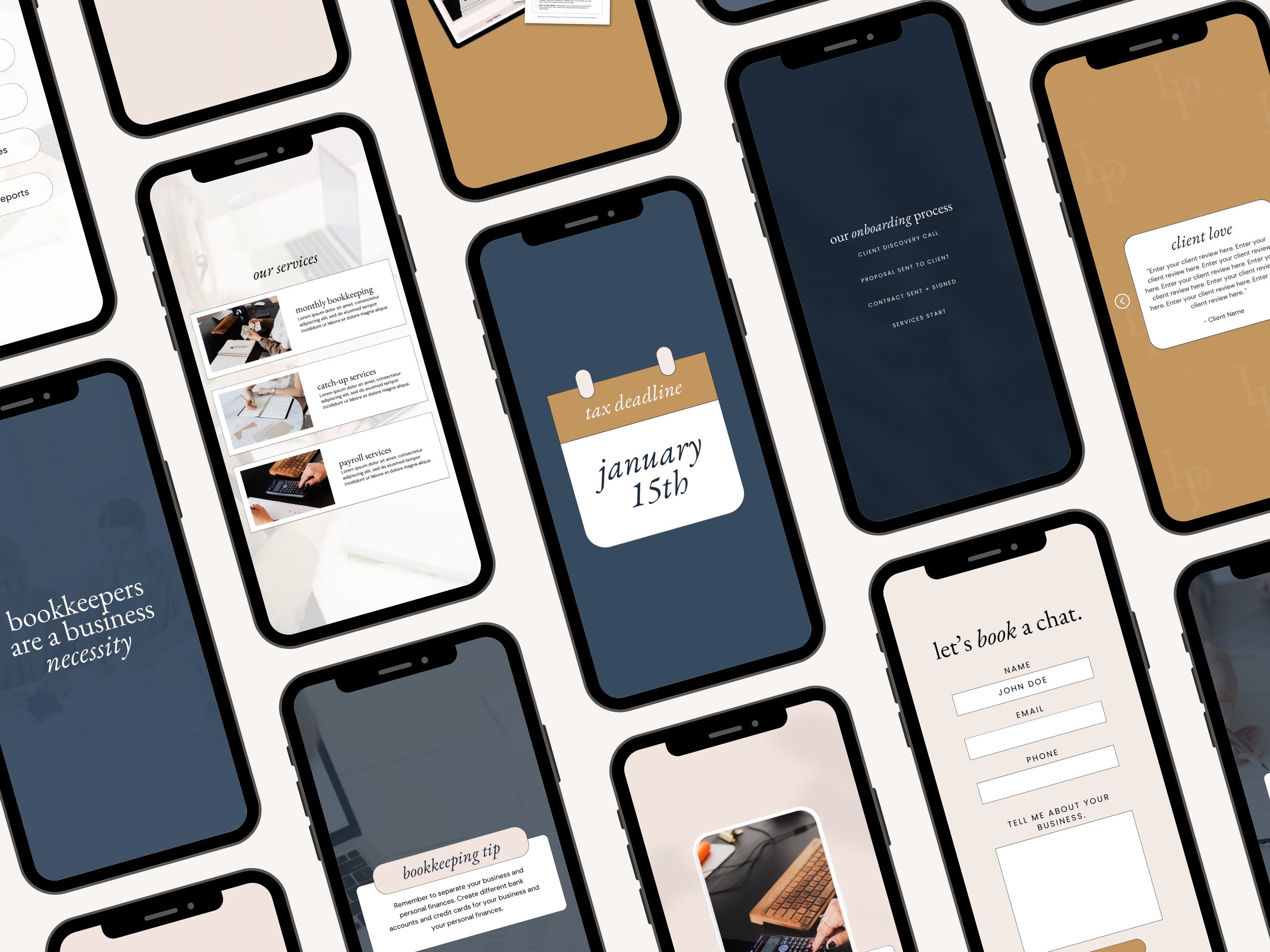 Minimalist Bookkeeping Social Media Reels | Bookkeeper Canva Template ...