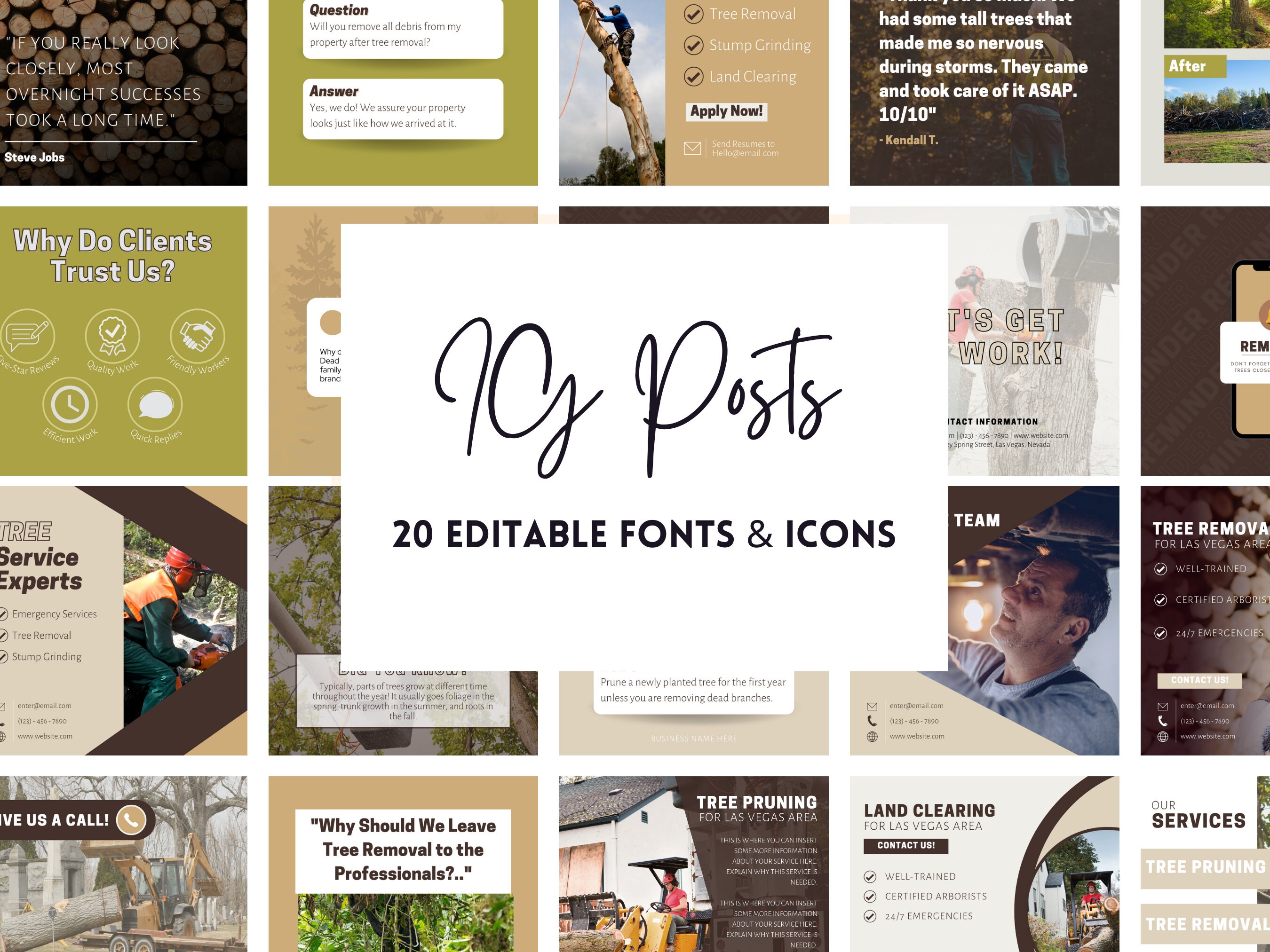 Tree Services Social Media Posts | Tree Removal Facebook | Tree Company ...