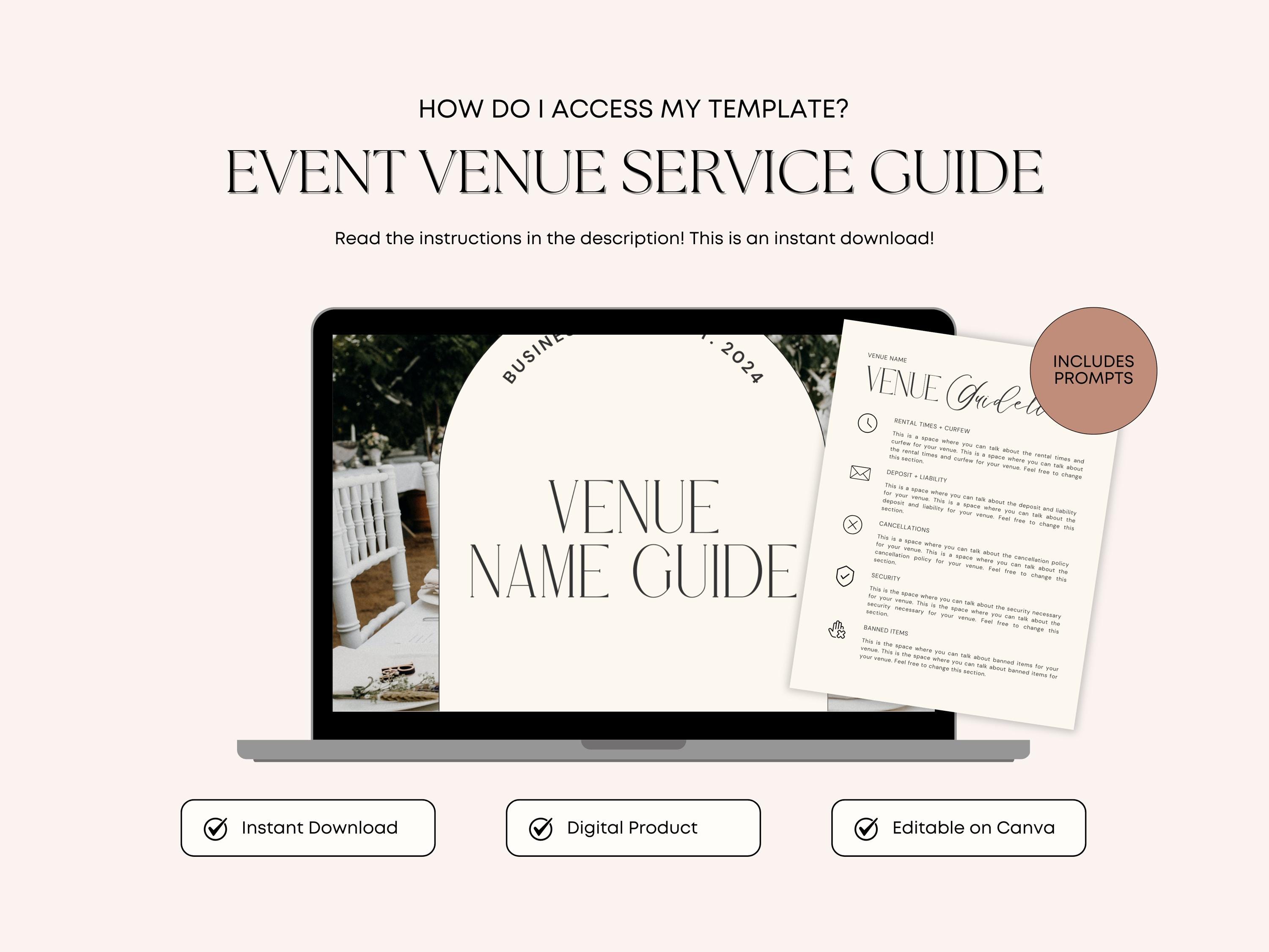 Event Venue Service Guide | Event Venue Pricing Guide | Wedding Venue ...