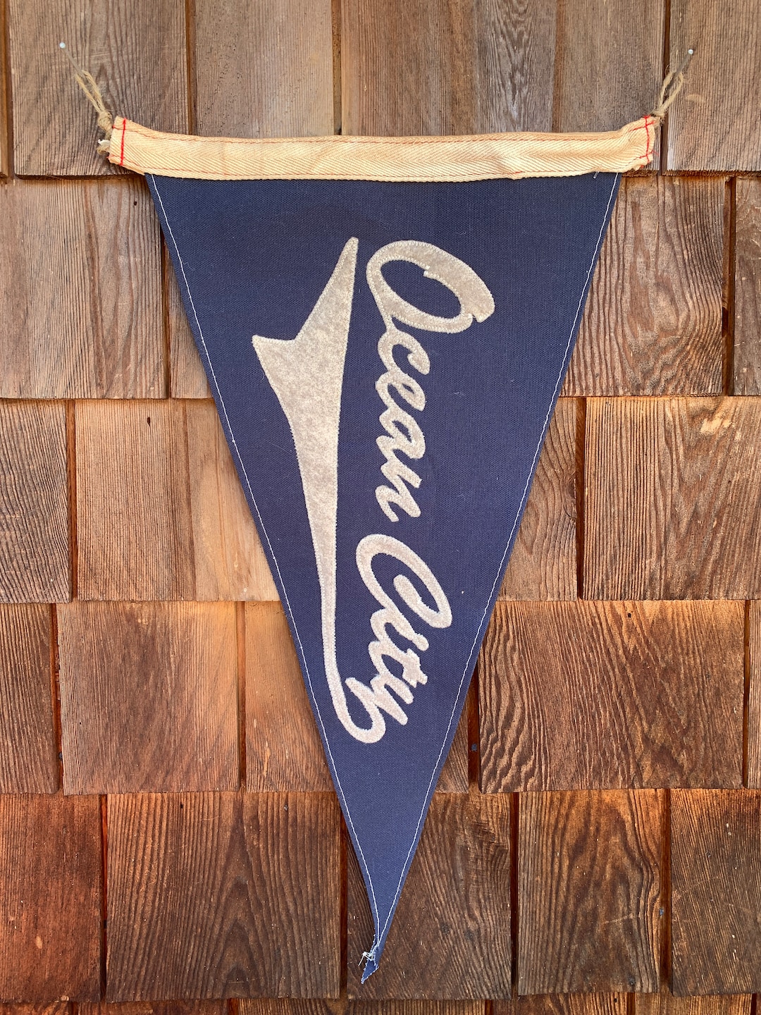 Classic Ocean City "waxy" - Surf Flag/town Pennant - Etsy