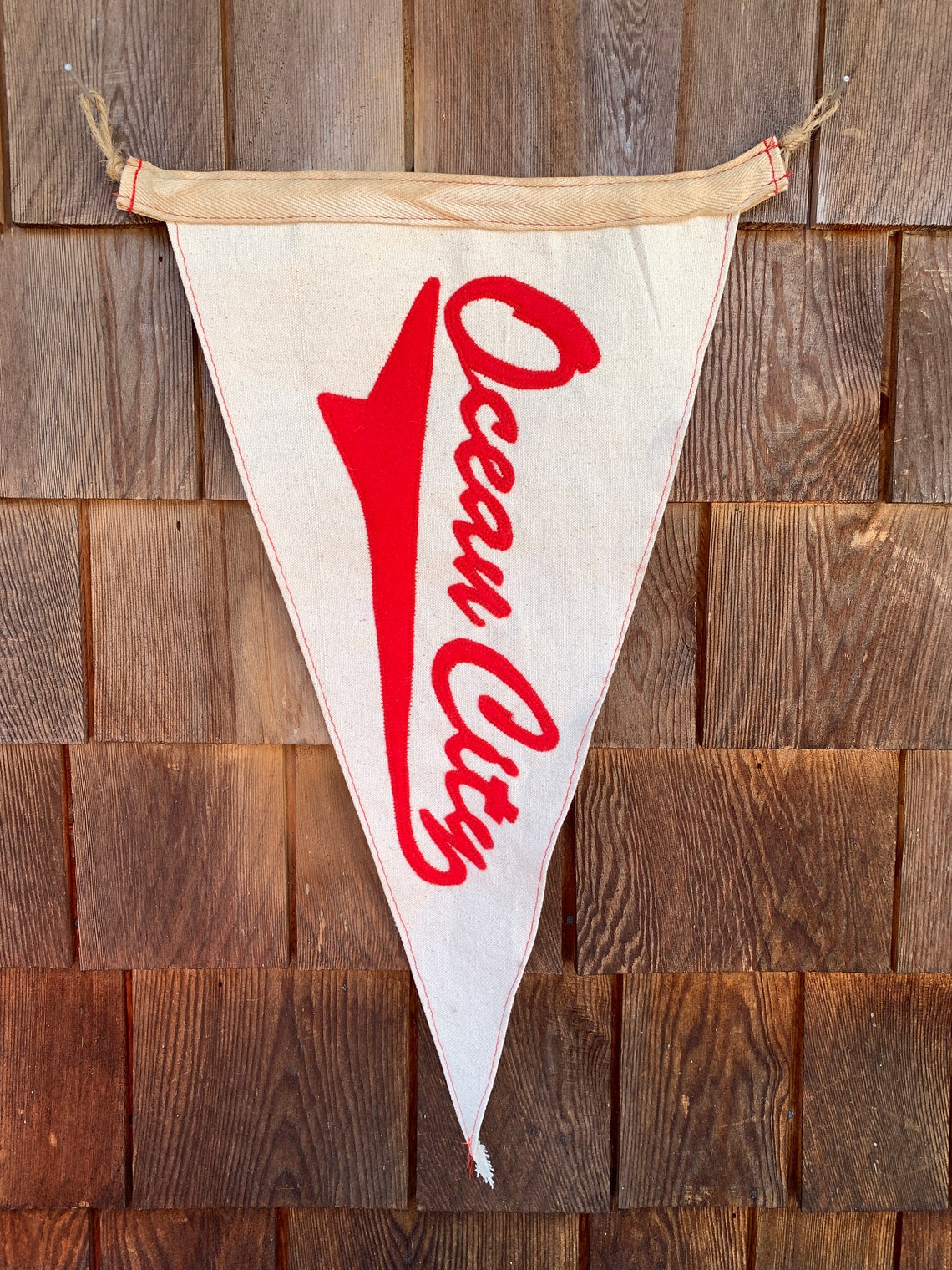 Classic Ocean City "waxy" - Surf Flag/town Pennant - Etsy