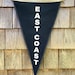 East Coast - Surf Flag - Etsy