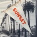 SUNSET - Hand-sewn - Surf Flag - Etsy