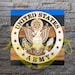 US Army Logo for Laser Cut and Burn. Flag Gift for American Veteran ...