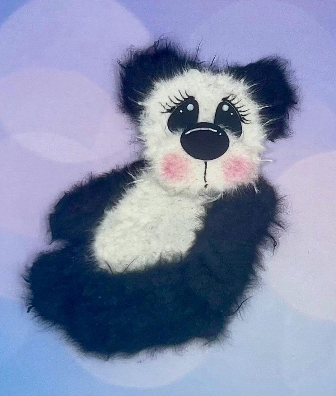 Panda Tear Bear Die Cut Paper Piecing - Etsy