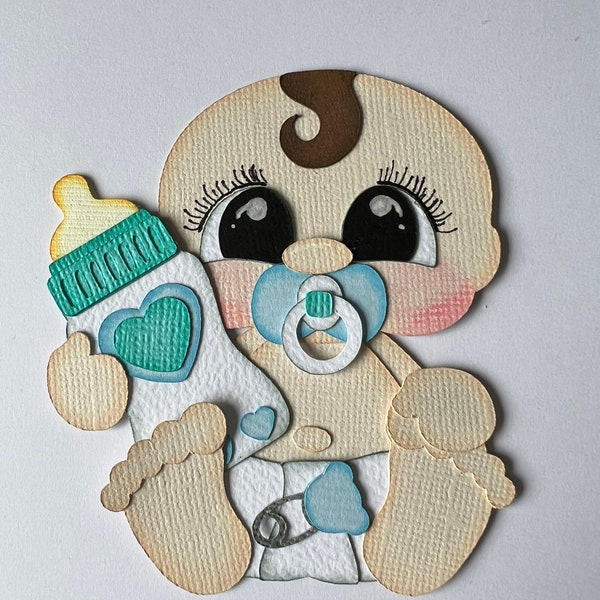 Baby Boy Die Cut - Etsy
