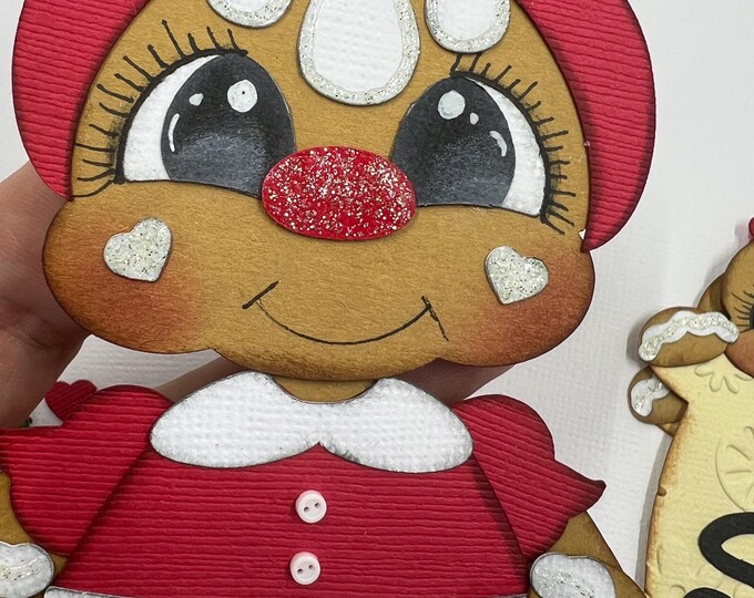 Girl Ginger Die Cut for Scrapbooking and Cardmaking - Etsy