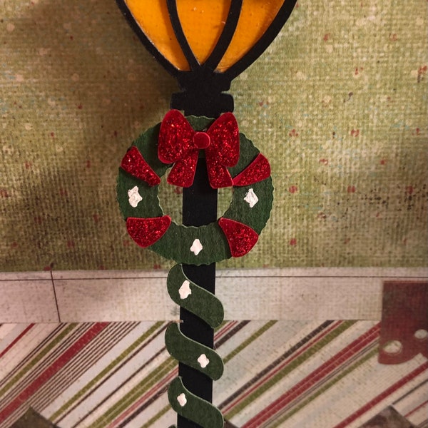 Christmas Lamp Post - Etsy