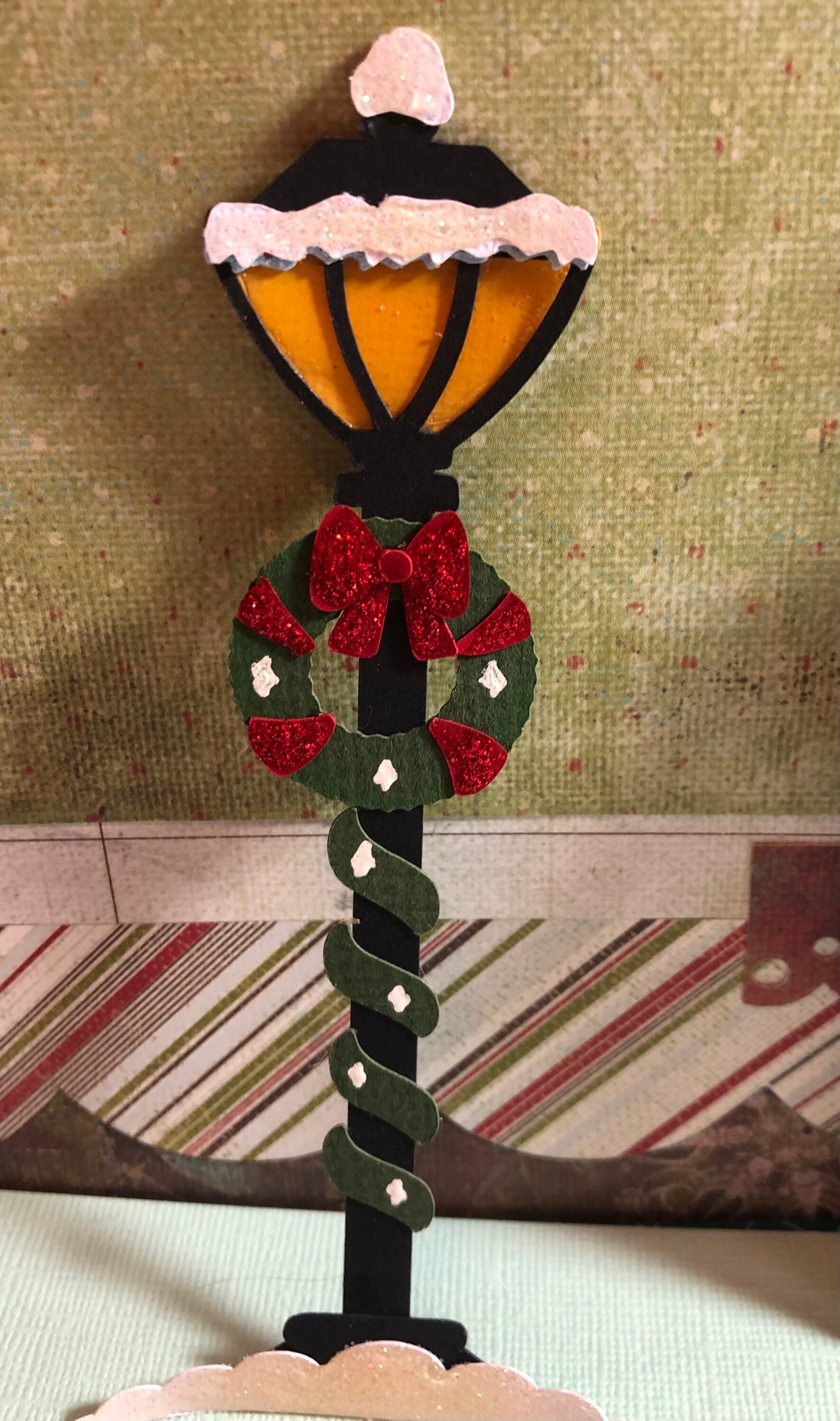 Christmas Lamp Post Die Cut - Etsy