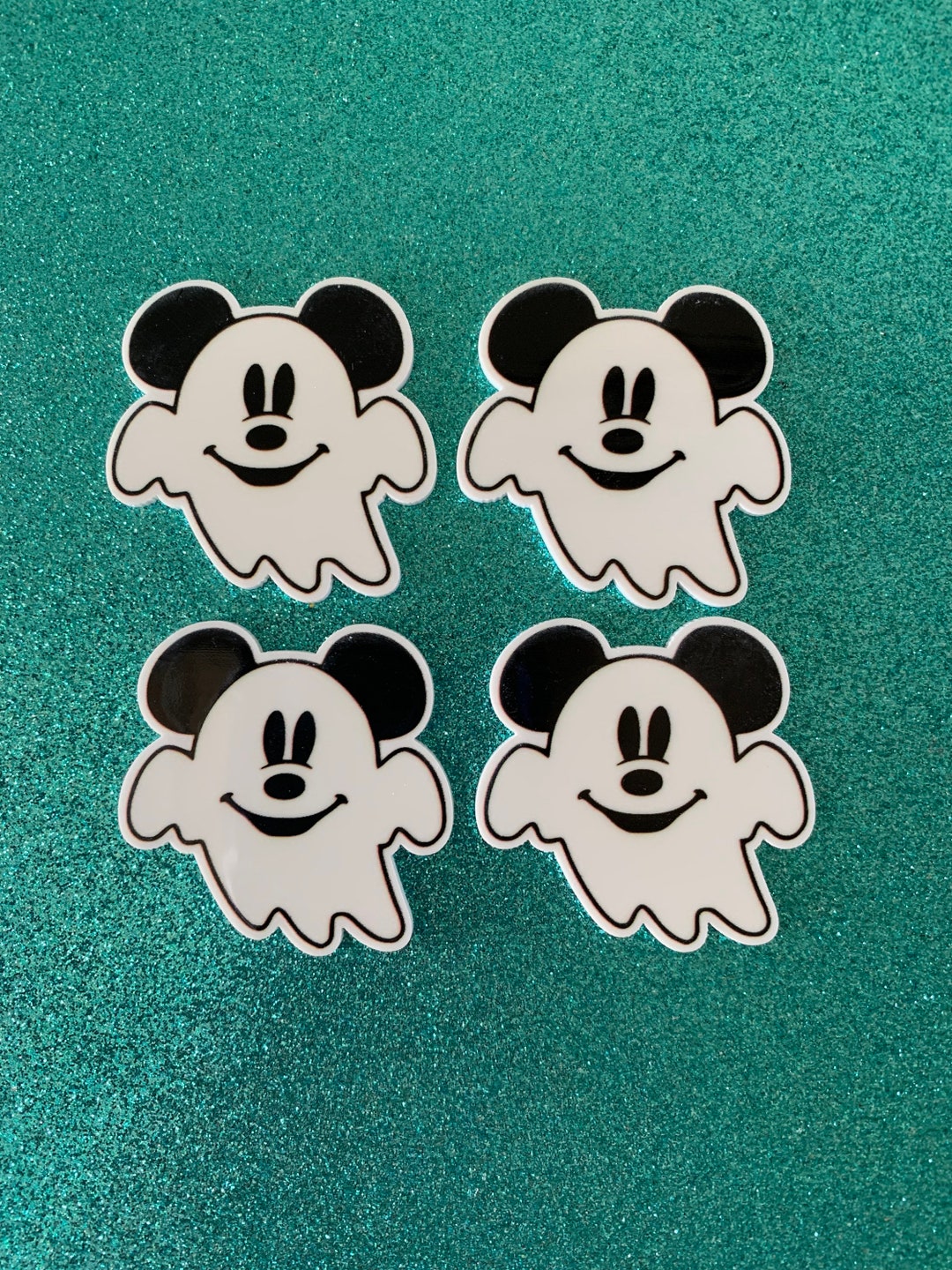 Mickey Ghosts Plastic Resin Embellishments DIY Crafts - Etsy