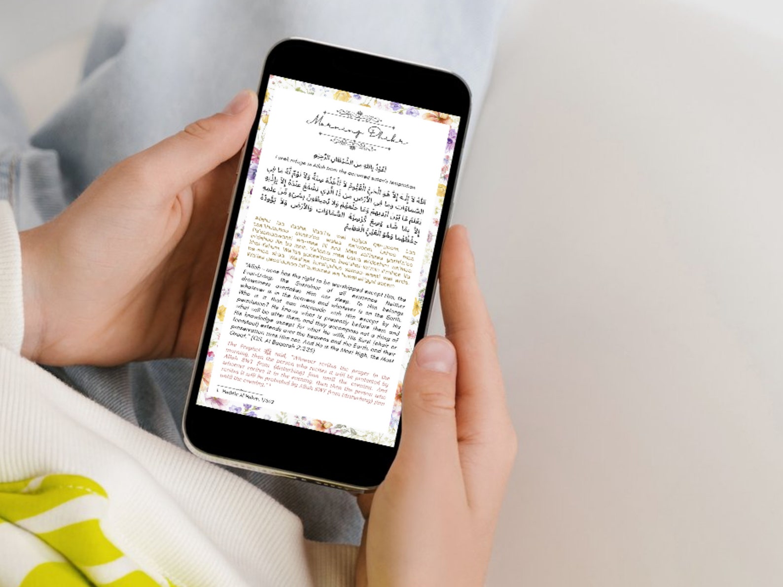 Muslim Daily Dua Flashcard, Digital Daily Dhikr Card, Everyday Dhikr ...