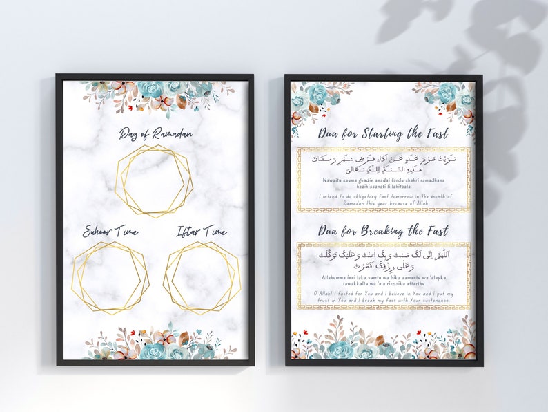 2024 Ramadan Printable Bundle Decor, Islamic Ramadan Decoration Print, Eid Countdown Calendar ...