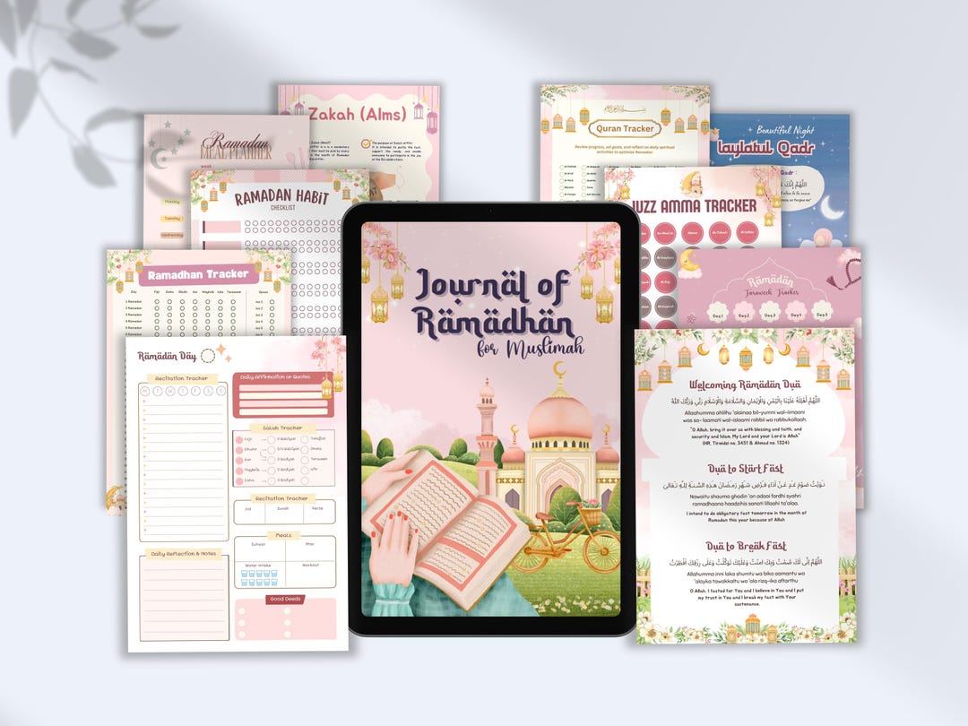 2025 My Best Ramadan Digital Journal, Ramadan Planner 2025 Print ...