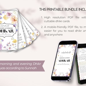 Muslim Daily Dua Flashcard, Digital Daily Dhikr Card, Everyday Dhikr ...
